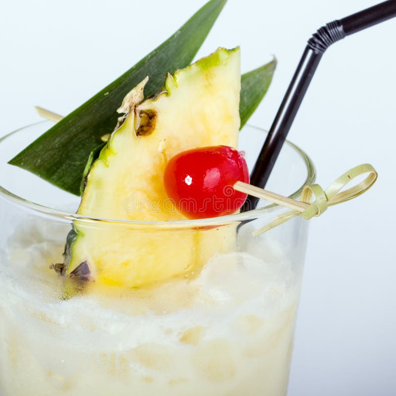 Pina colada cocktail stock image. Image of pineapple - 44141885