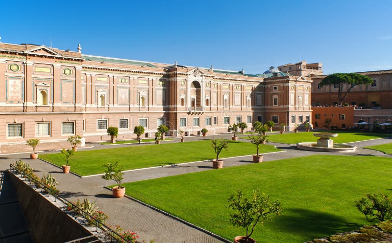Pinacoteca Vaticana in Vatican Editorial Stock Image - Image of tourism ...