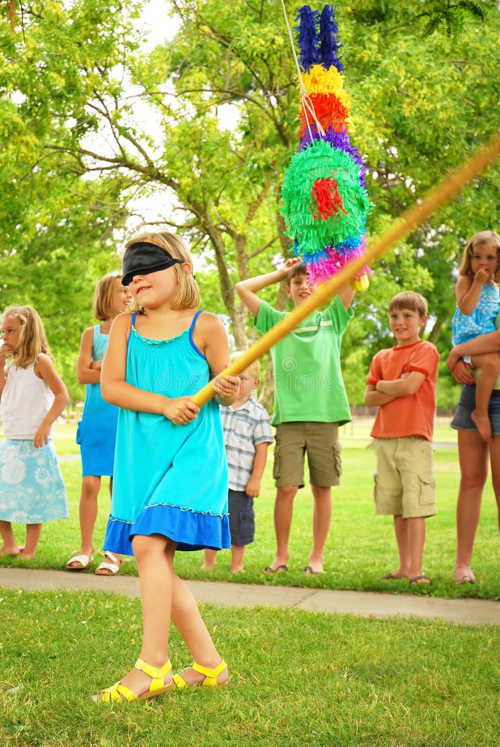 Children Playing Pinata Stock Photos - Free & Royalty-Free Stock Photos ...