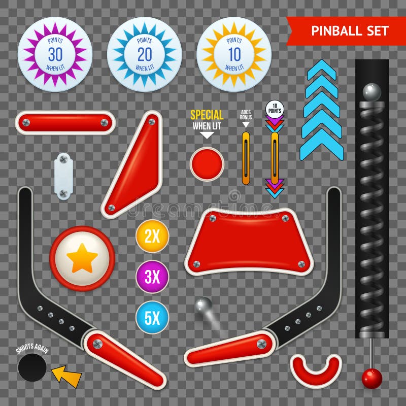 Pinball Transparent Icon. Pinball Symbol Design from Entertainment ...