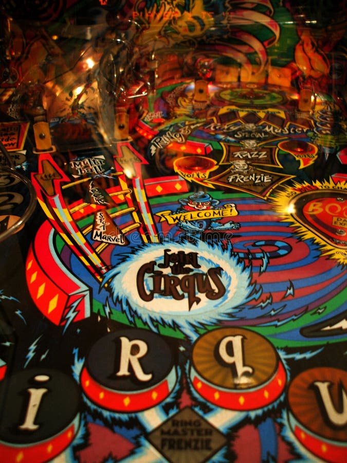 Pinball machine stock illustration. Illustration of gamble - 17803294