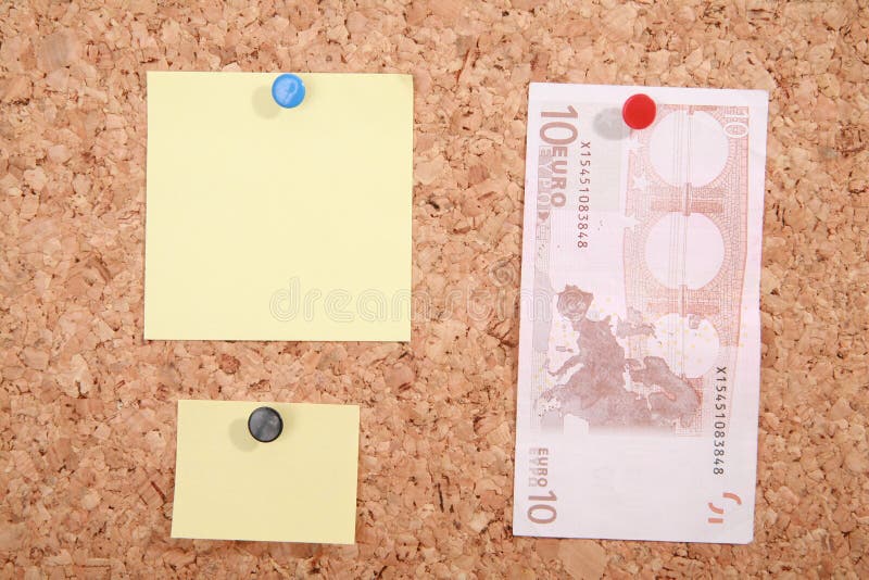 Pinboard stock image. Image of board, communication, notes - 408119