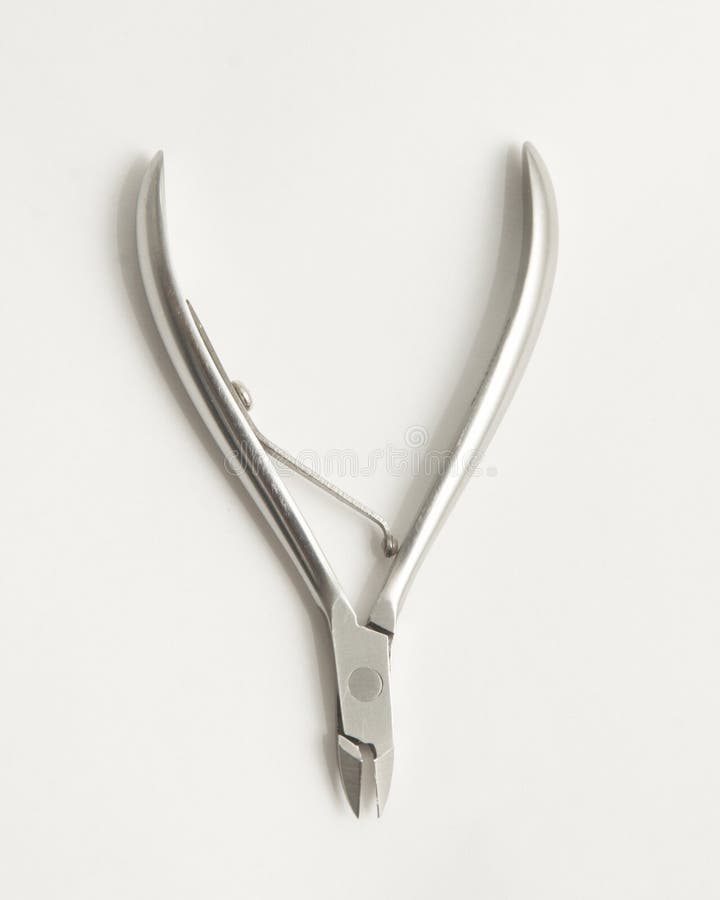 Pince de clou image stock. Image of manucure, instruments - 12291709