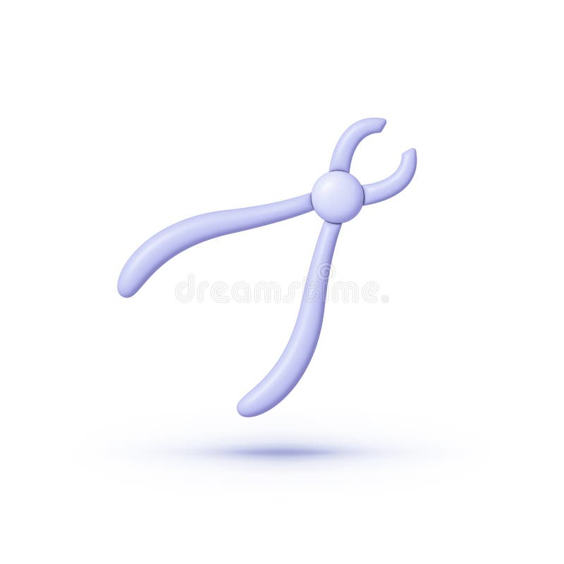 Pincers 3d for Web Design. Vector Illustration Stock Vector ...