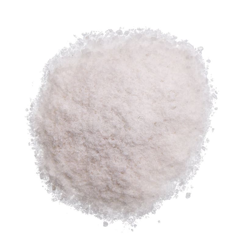 Pinch of salt isolated stock image. Image of natural - 71140277