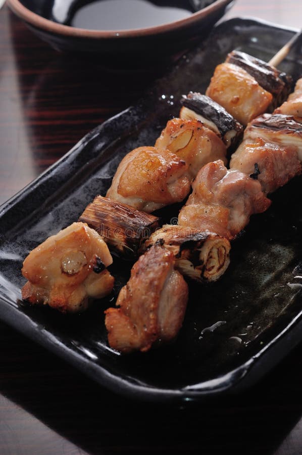 Pincho Asado a La Parilla Del Cerdo Foto de archivo - Imagen de ...