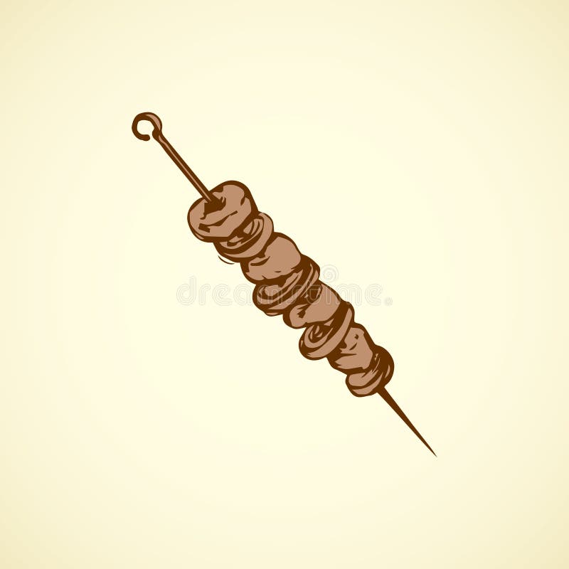 Pincho Gráfico del vector ilustración del vector. Ilustración de ...