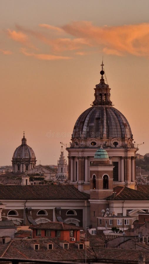 Pincio Hill, Rome. stock photo. Image of design, aircraft - 258095582
