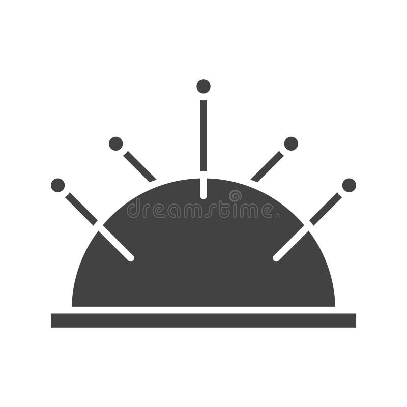 Pincushion Icon Image. stock vector. Illustration of fashion - 282901882
