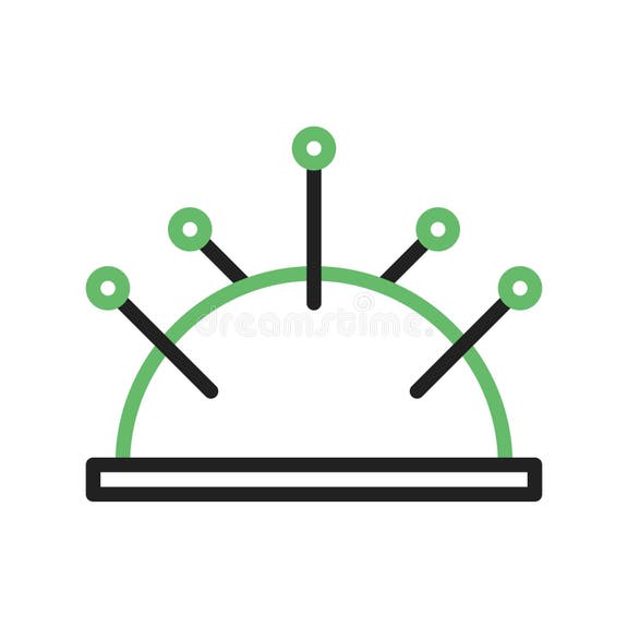 Pincushion Icon Image. stock vector. Illustration of pincushion - 288598063