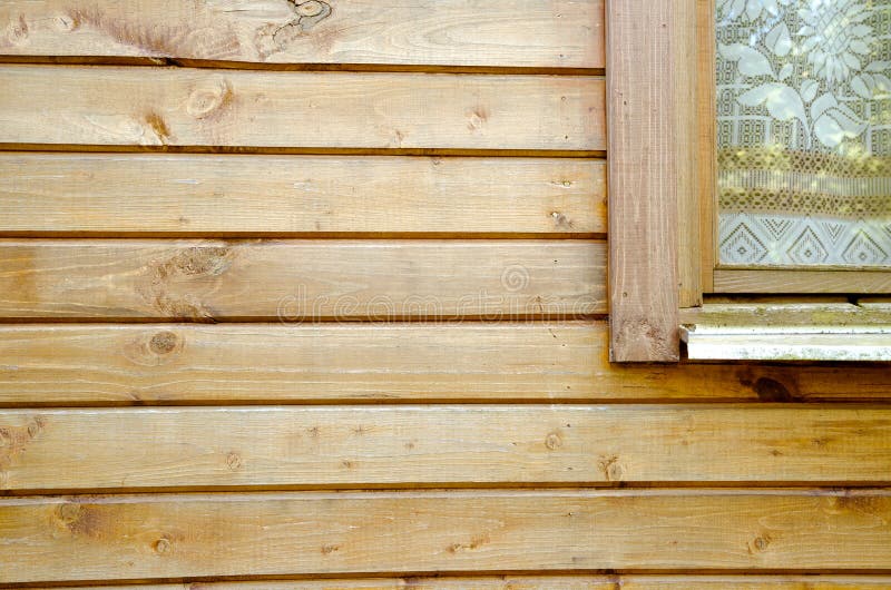 Pine Boards with Segment of Window Stock Image - Image of architecture ...