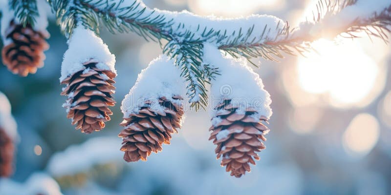 Pine Cones on Tree stock image. Image of outdoors, wildlife - 379841009