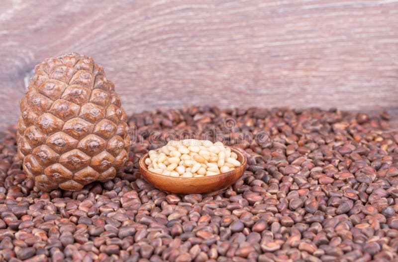 Pine nuts stock photo. Image of vitamin, healthy, shell - 37993840