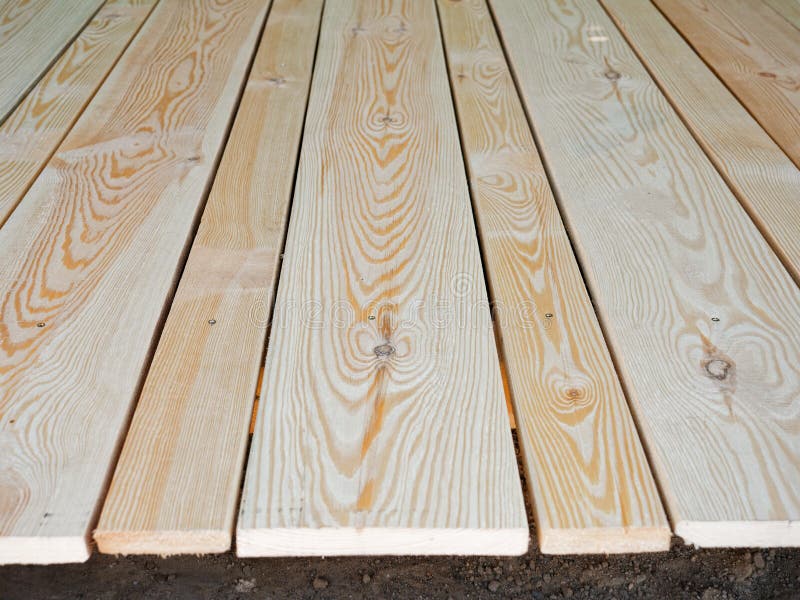 Pine Planed Board with Texture Pattern Wooden Platform Stock Image ...