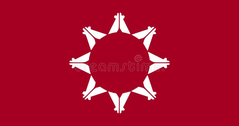 Pine Ridge Flag Vector Illustration Premium Quality Stock Vector ...