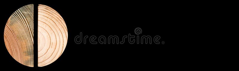 Pine Round Wood, Can Be Used As Background, Wood Grain Texture Stock ...