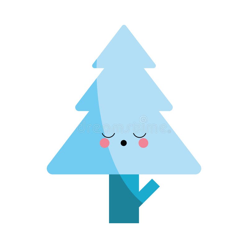 Pine Tree Illustration for Earth Day Stock Illustration - Illustration of earth, forest: 389254073