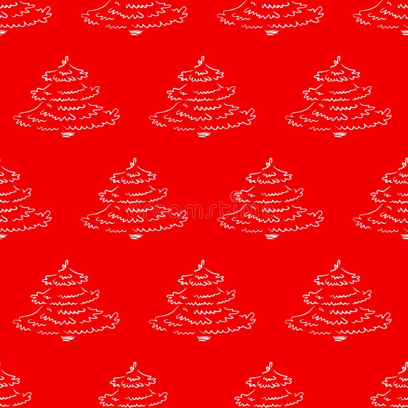 Pine Tree Pattern-19 stock vector. Illustration of forest - 162949850