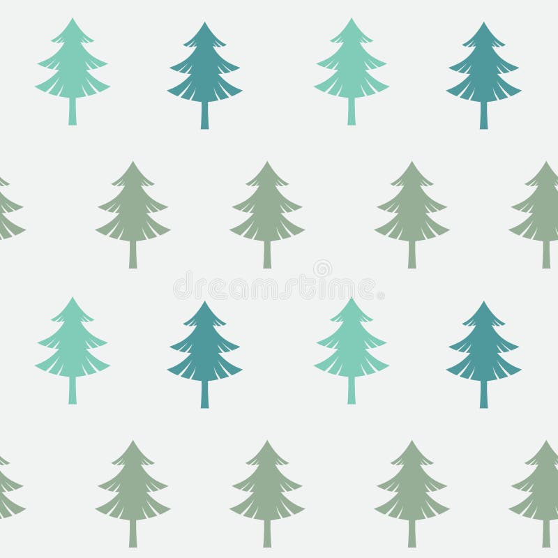 Pine Trees Background Design Stock Vector - Illustration of creative ...