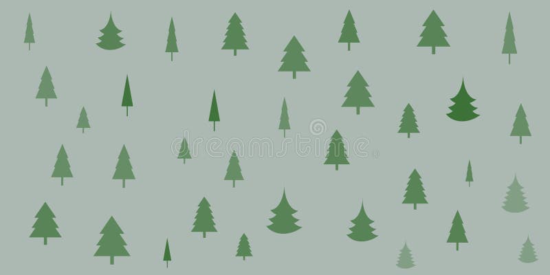 Pine Trees Texture - Vector Background Design Stock Vector ...