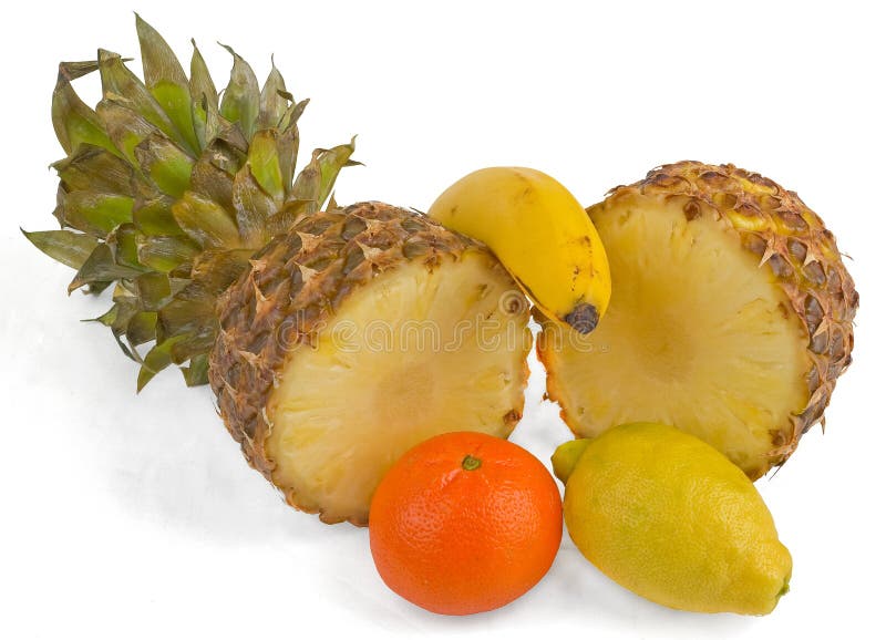 Pineapple stock image. Image of split, shadow, background - 13175663