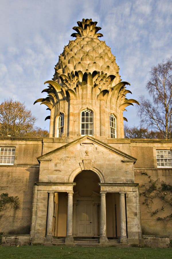 The Pineapple stock photo. Image of structure, folly, architecture ...