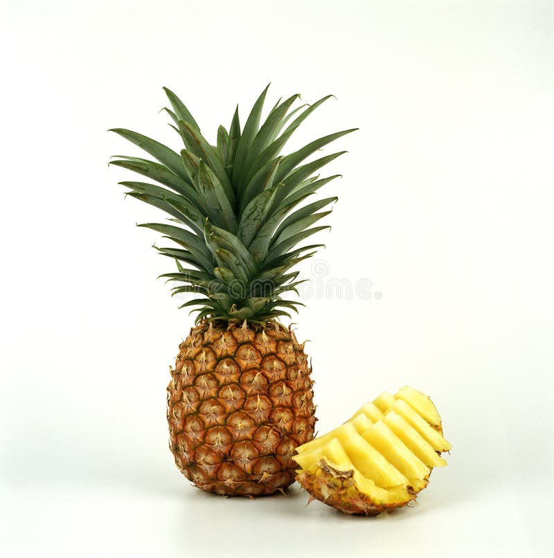 ANANAS stock image. Image of indoor, studio, fruit, quarter - 170736743