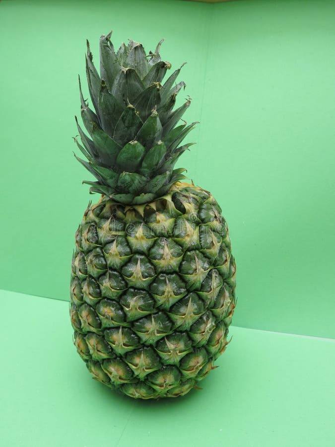 Pineapple Ananas Comosus Fruit Food Stock Image - Image of vegan, food ...