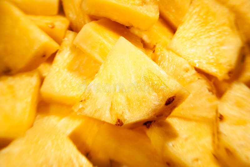 Pineapple chunks stock photo. Image of vivid, fruit, group - 39144620