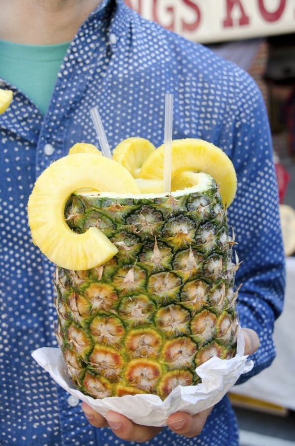 Pineapple Drink stock image. Image of fancy, fruity, refreshing - 77890405