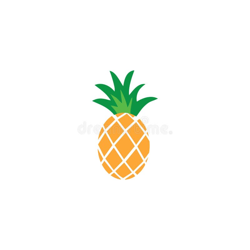 Pineapple Fruit Icon and Simple Flat Symbol for Website,mobile,logo,app ...