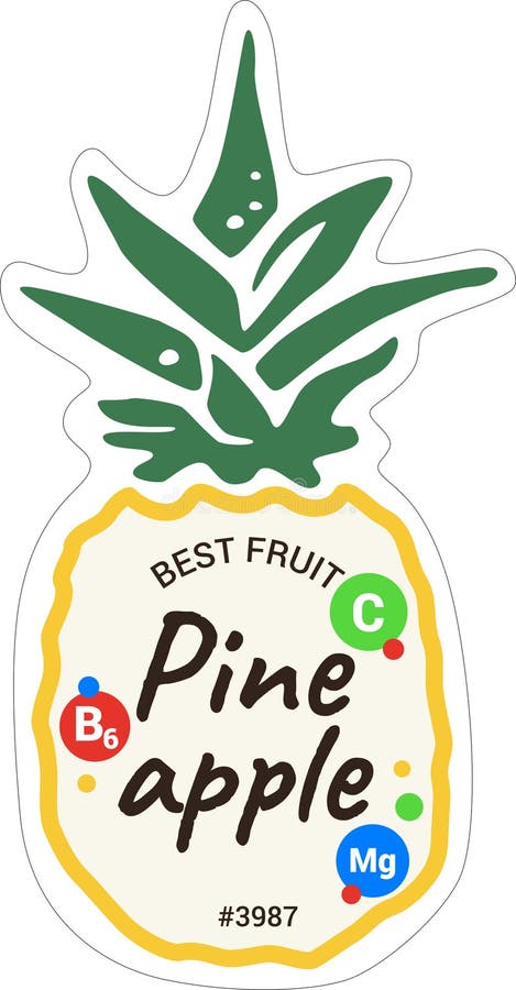 Pineapple Design Template Stock Illustrations – 10,013 Pineapple Design ...