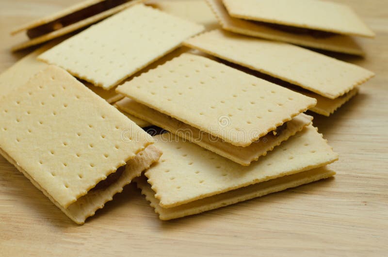 Pineapple Jam Cracker. stock photo. Image of cracker - 87665588