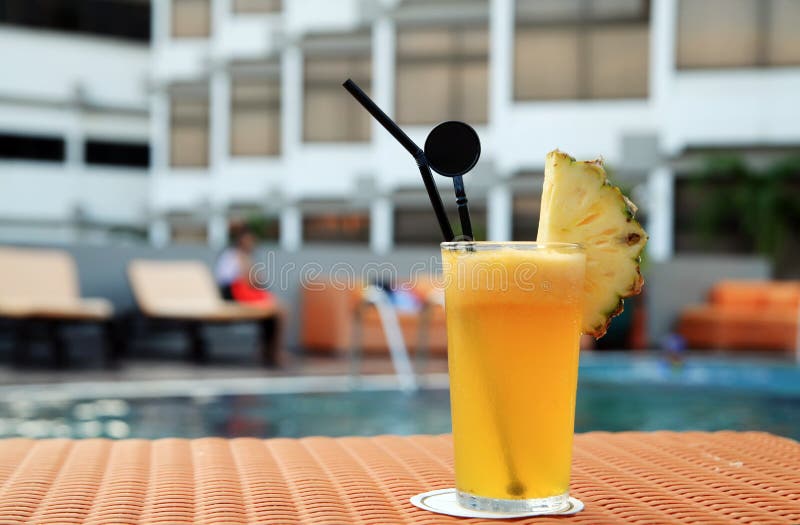 Pineapple juice stock photo. Image of summer, outdoors - 21050784