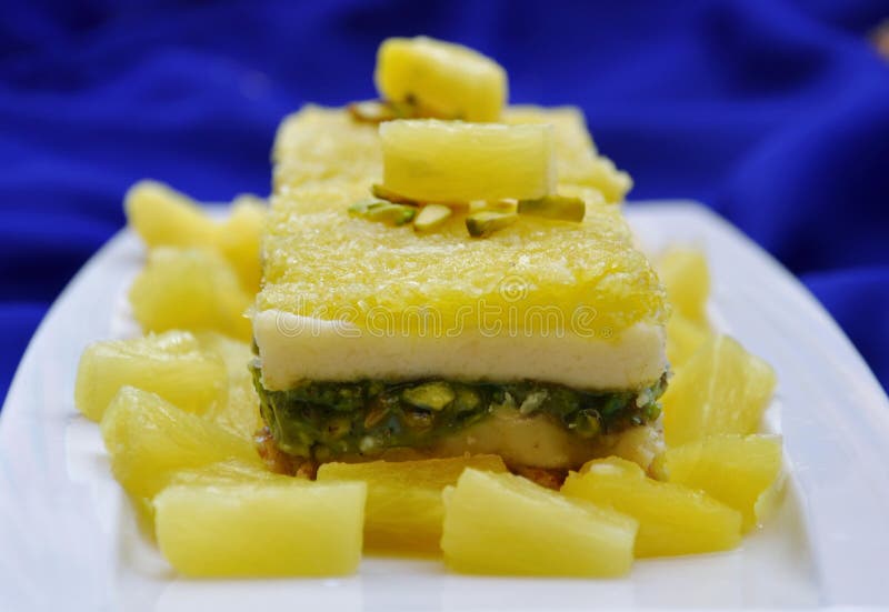 Pineapple mithai stock photo. Image of haldiram, healthy - 34192642