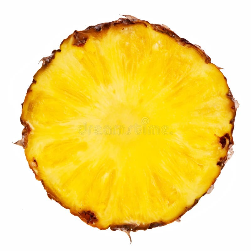 Slice of pineapple stock photo. Image of color, juicy - 29135014