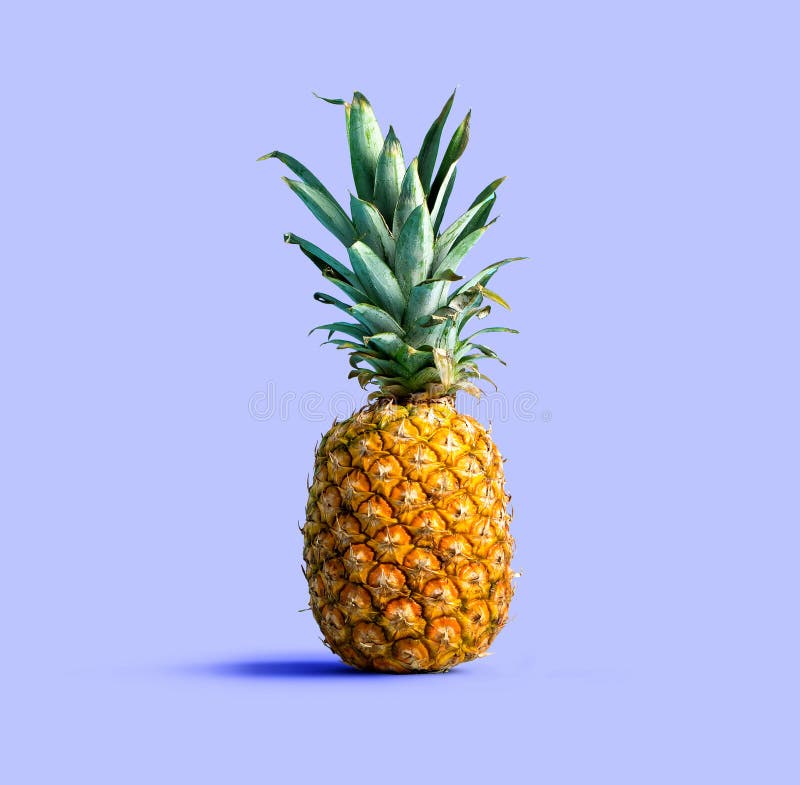 Colorful Pineapple Background