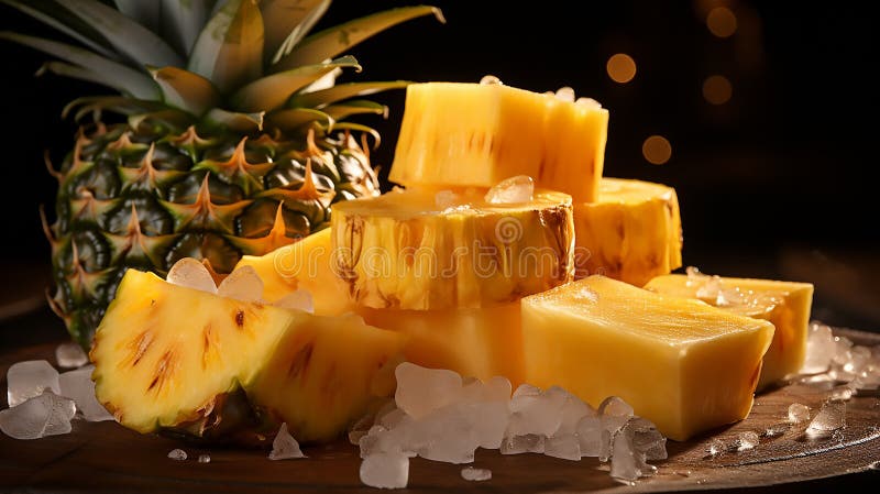 Pineapple Split Stock Illustrations – 182 Pineapple Split Stock ...