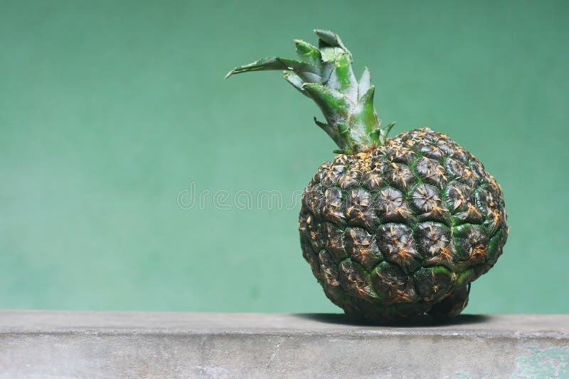 Strange Pineapple in Thailand Stock Image - Image of orange, fruit ...