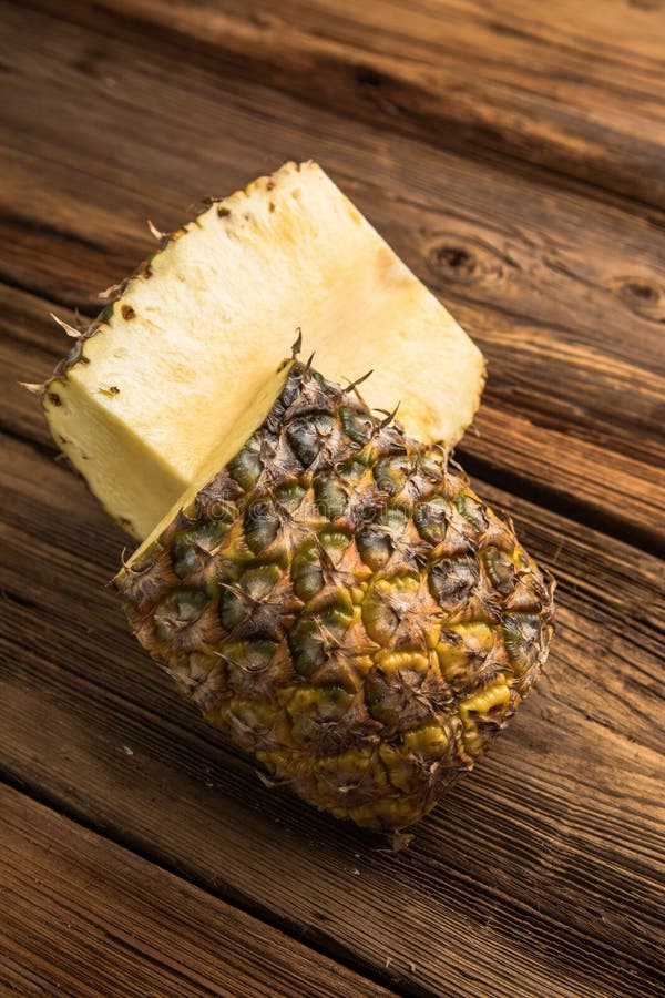 Pineapple Tropical Fruit Ananas Stock Image - Image of detail, close ...