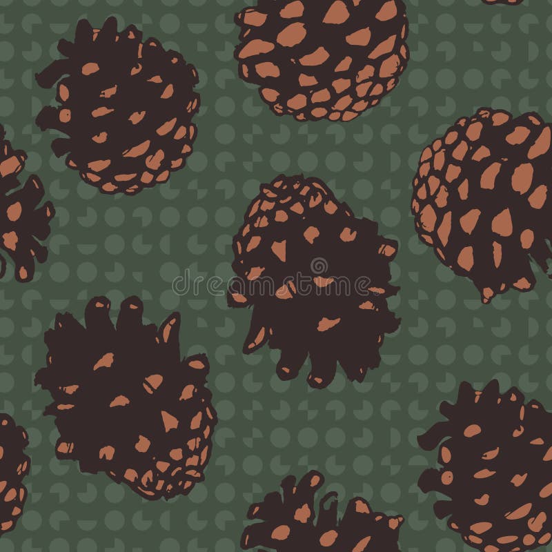 Graphic Pinecones Stock Illustrations – 315 Graphic Pinecones Stock Illustrations, Vectors ...