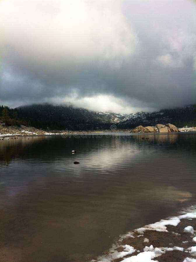Pinecrest Lake Winter Stock Photos - Free & Royalty-Free Stock Photos ...