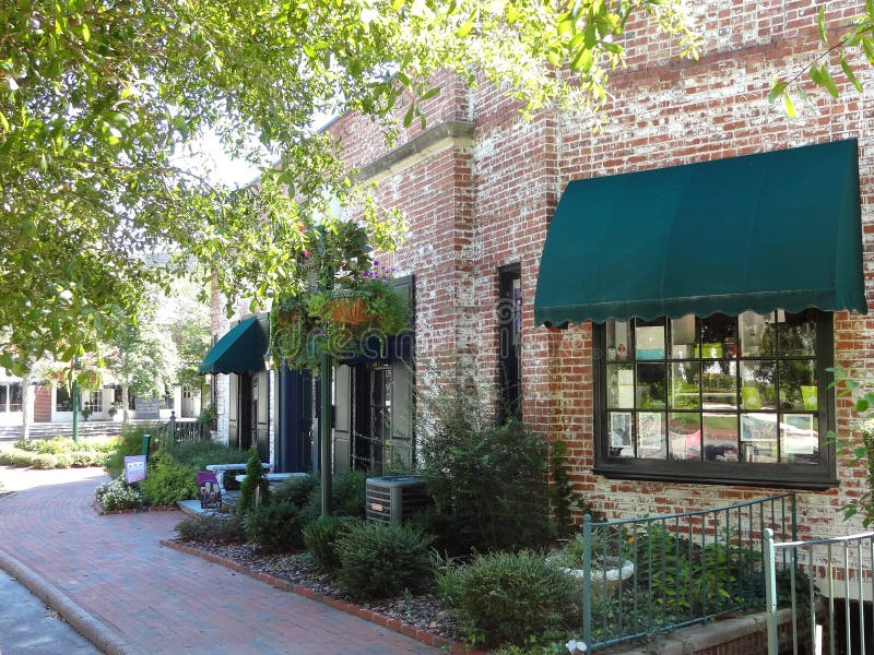 Pinehurst, North Carolina stock photo. Image of sidewalks - 78072006