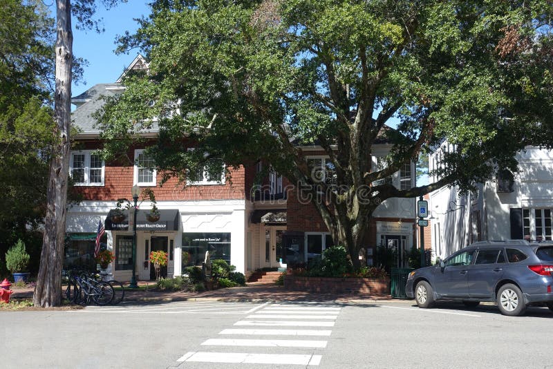 Pinehurst Village in North Carolina Editorial Stock Photo - Image of ...