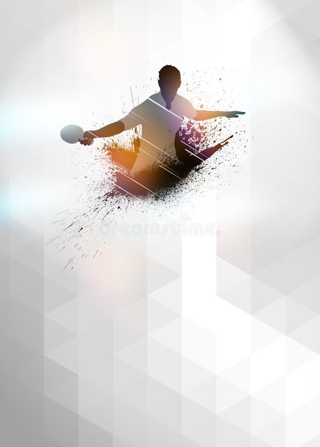 Pingpong background stock illustration. Illustration of pingpong - 26817127