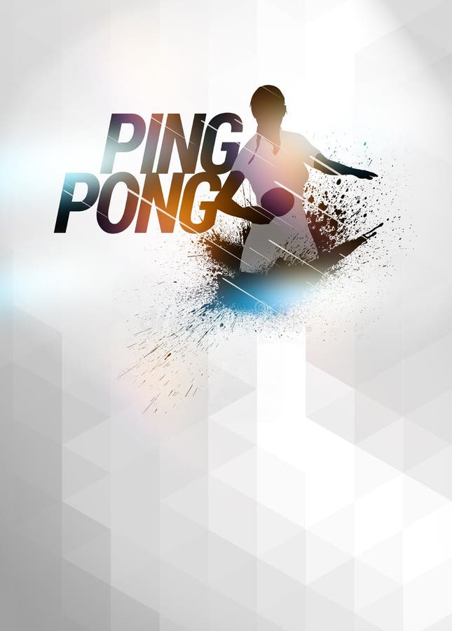 Ping Pong Poster Background Stock Illustrations – 1,185 Ping Pong ...