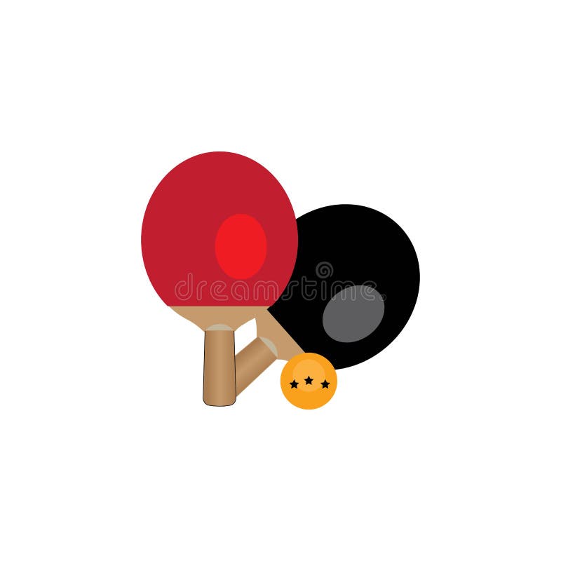 Ping-pong icon logo vector stock illustration. Illustration of fitness ...