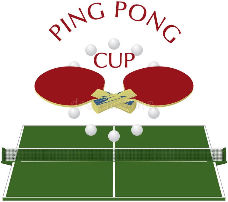 Cup Ping Pong Red Stock Illustrations – 166 Cup Ping Pong Red Stock ...