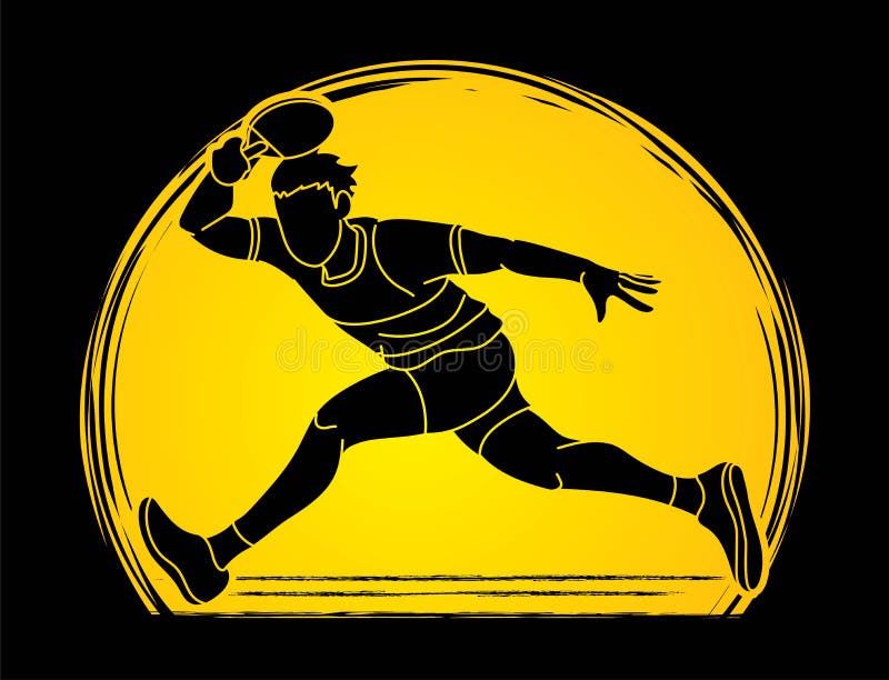 Abstract Table Tennis Player Stock Illustrations – 336 Abstract Table ...