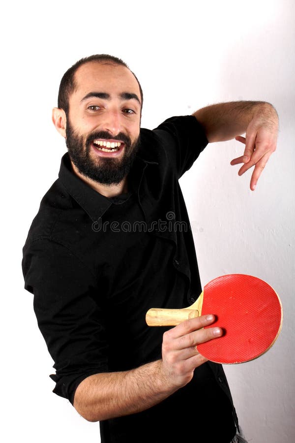 Ping pong stock photo. Image of caucasian, game, expression - 50816272